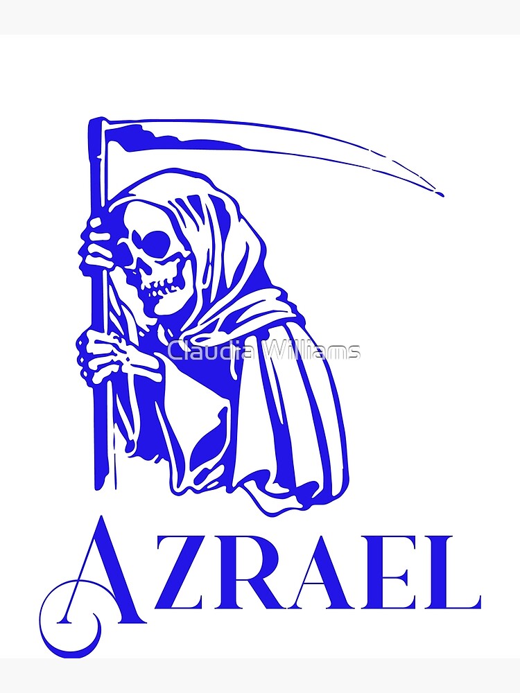 "The Archangel Azrael" Poster by Kingandi | Redbubble