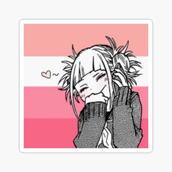 " pride toga himiko" Sticker for Sale by wendysullivan1 | Redbubble