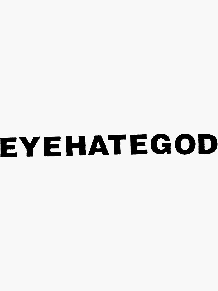 "EHG EYEHATEGOD Logo Heavy Metal" Sticker for Sale by OgTopp | Redbubble