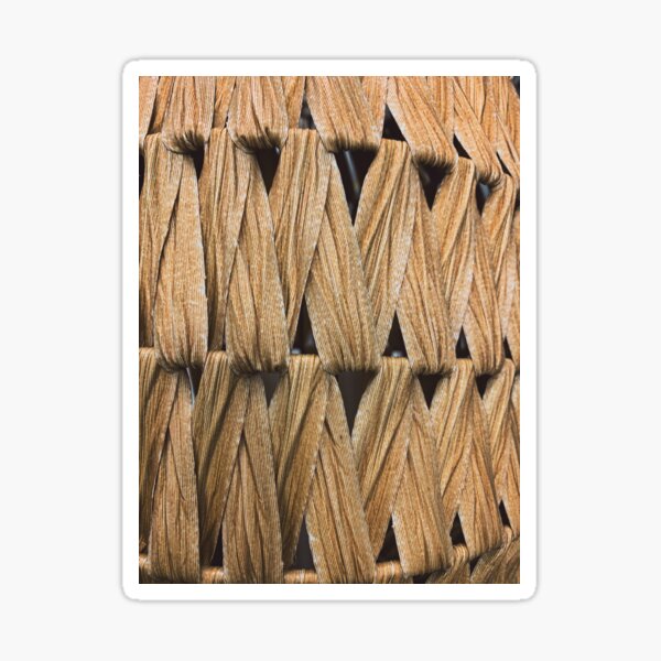 "Woven Basket" Sticker by SimpleWorldArt | Redbubble