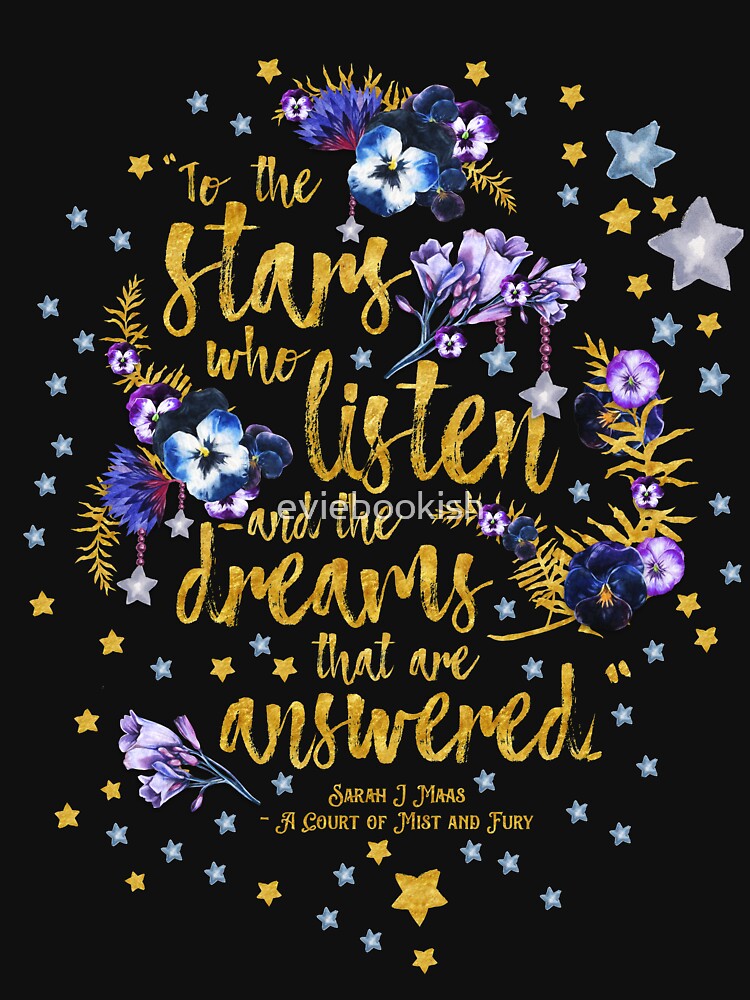 "ACOMAF - To the Stars" T-shirt for Sale by eviebookish | Redbubble ...