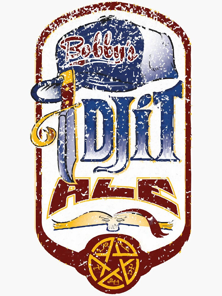 "Bobby's Idjit Ale " Sticker for Sale by uma7533 | Redbubble