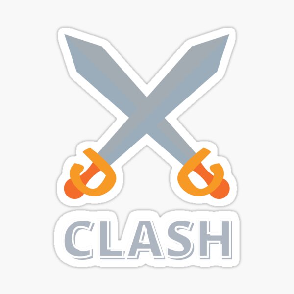 "Clash Royale - Let's Clash" Sticker by CRAZY-T | Redbubble