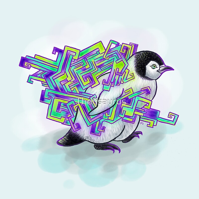 "Spirit Penguin" by Theysaurus | Redbubble