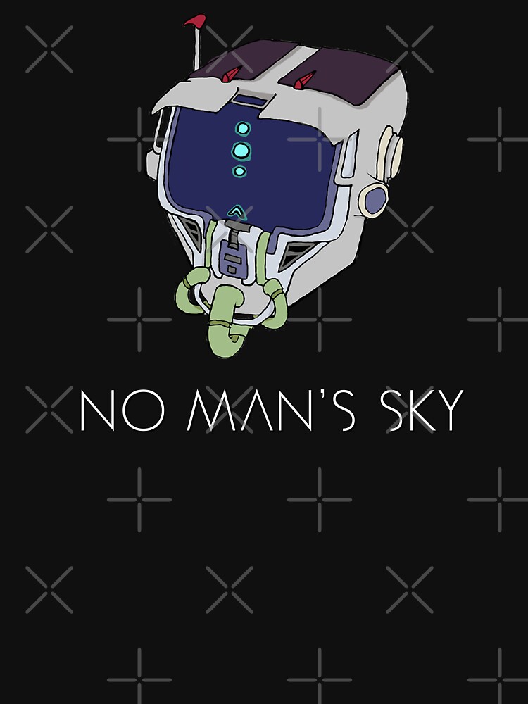 "Korvax No Mans Sky Illustration Alien Anime Cartoon" T-shirt for Sale ...