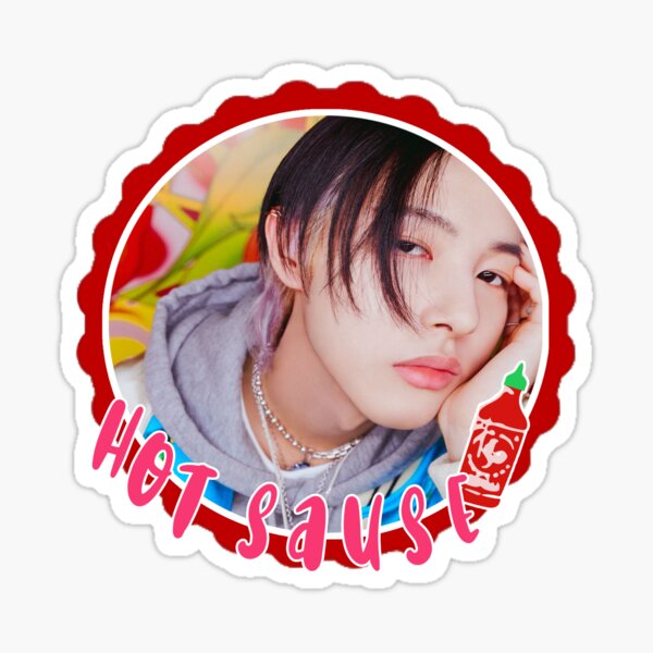 "NCT DREAM 맛 HOT SAUCE (RENJUN)" Sticker by HyunjinsSTAY | Redbubble