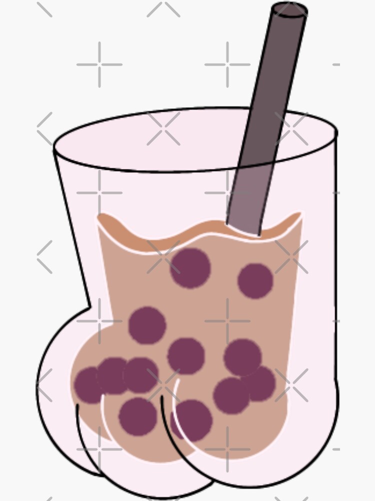 "Boba Paw" Sticker for Sale by Mocknat | Redbubble