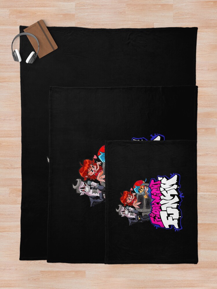 "Friday Night Funkin Battle Rap" Throw Blanket for Sale by SharonGidley ...