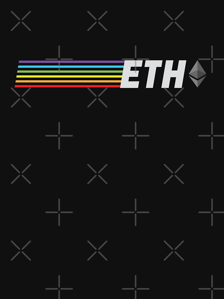 "Ethereum prism rainbow" T-shirt for Sale by Studio624 | Redbubble ...