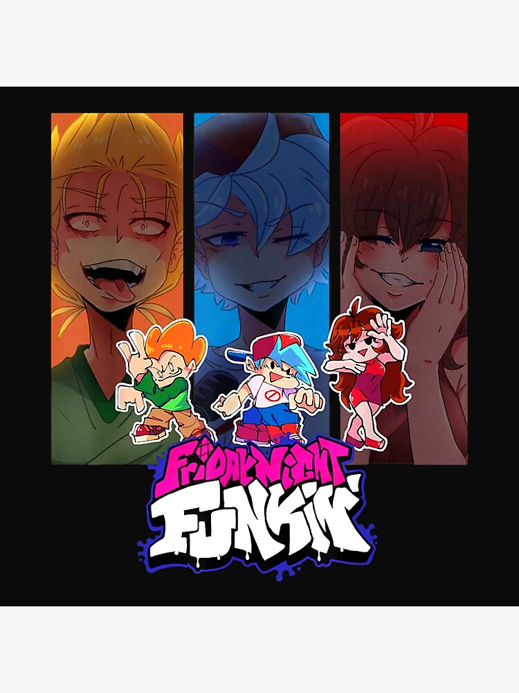 "Friday Night Funkin Pico Boyfriend Girlfriend" Art Print by ...