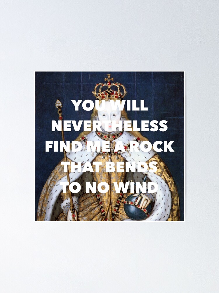 "Boss Ladies: Queen Elizabeth I" Poster for Sale by foursign | Redbubble
