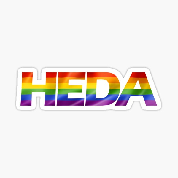"Rainbow Heda" Sticker for Sale by ruland | Redbubble