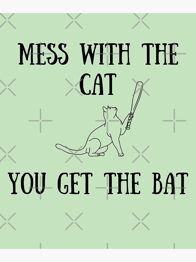 "Mess with the cat you get the bat .....“Mess With The Honk” Goose with ...