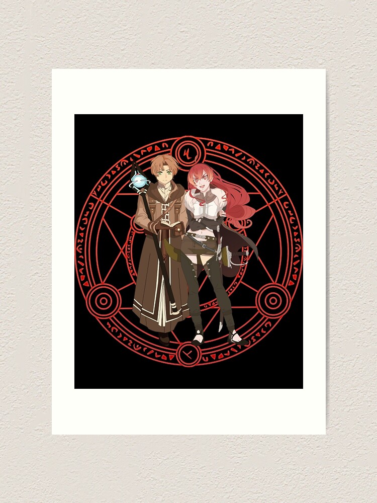 "Mushoku Tensei Isekai Ittara Honki Dasu - Rudues & Eris Magic Circle ...