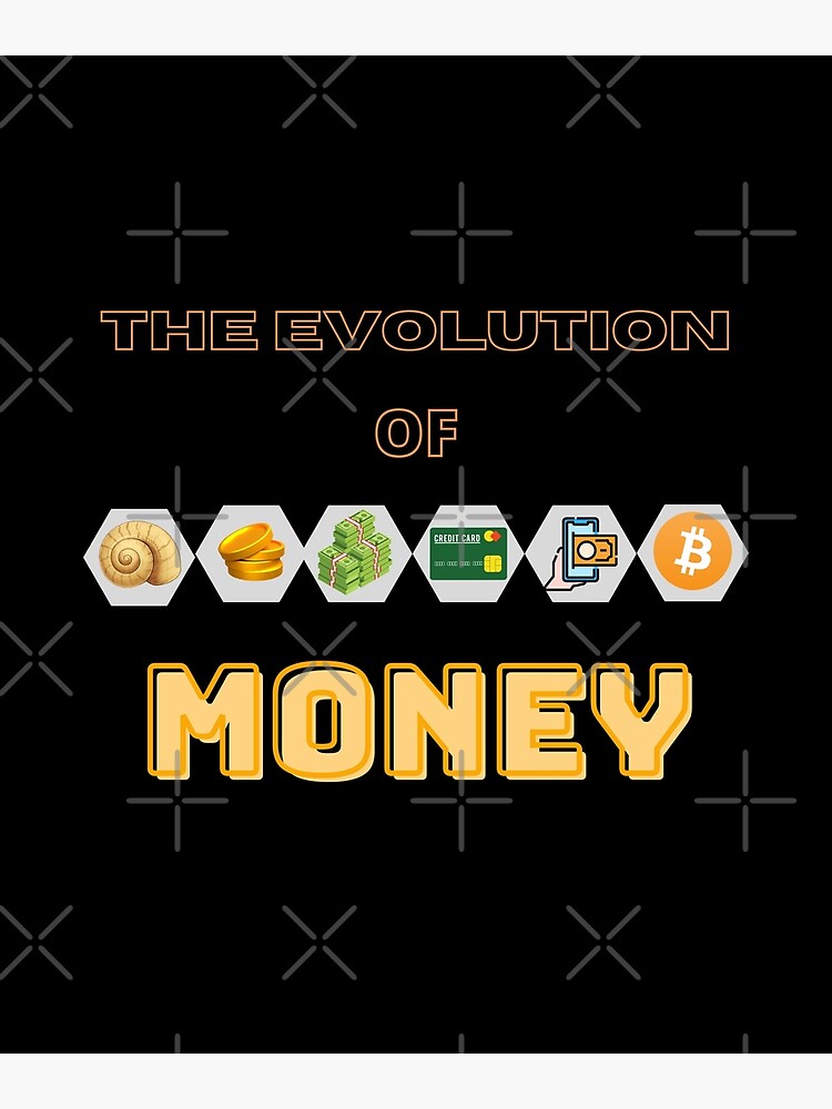 "The Evolution Of Money" Framed Art Print for Sale by JoLiShop | Redbubble
