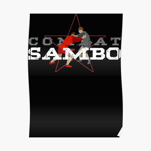 "Combat Sambo UFC power champion martial art Essential" Poster by ...