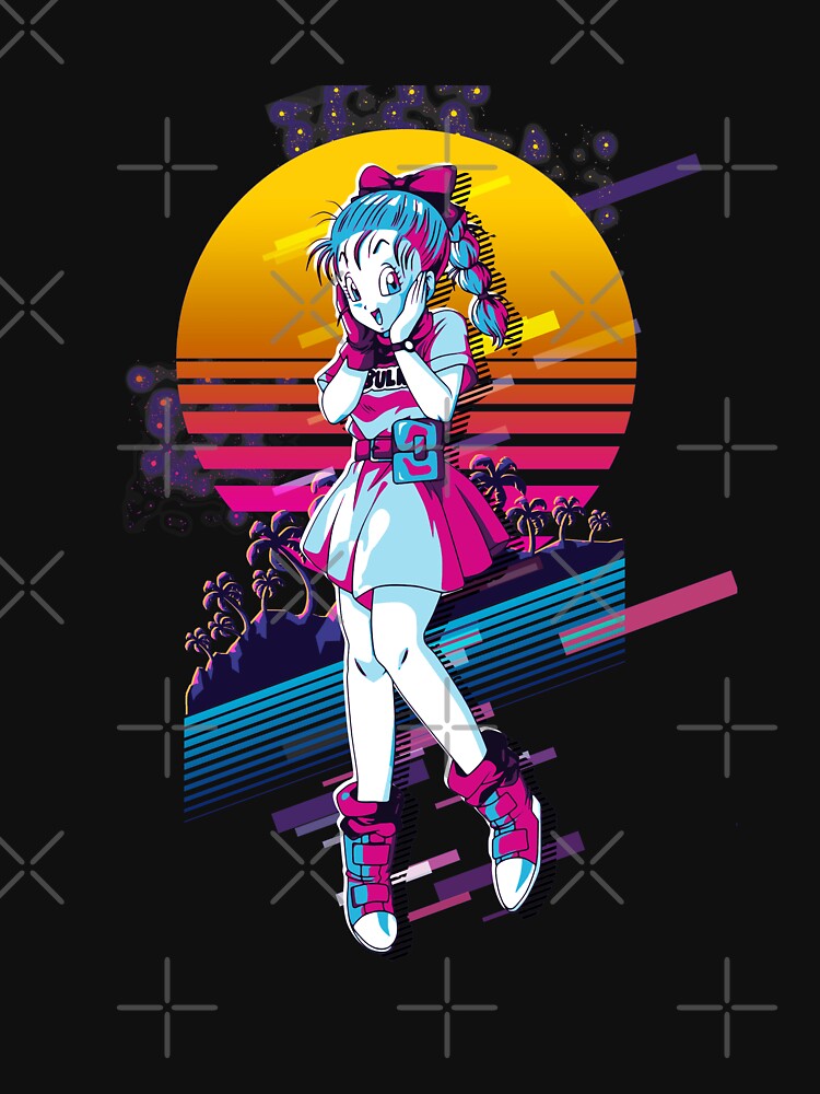 "Dragon Ball - Bulma *80s retro*" T-shirt for Sale by MyRetroArt ...