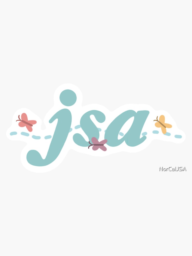 "JSA Logo Spring 2" Sticker for Sale by NorCalJSA | Redbubble