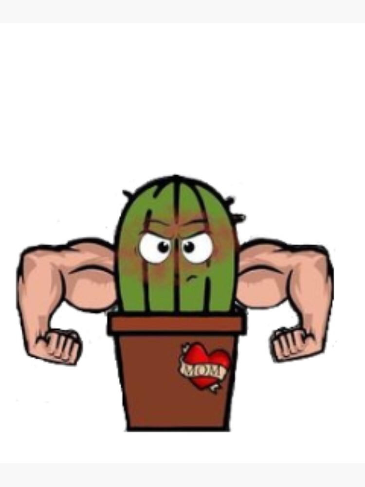 "Angry Cactus" Poster by FloVer2 | Redbubble