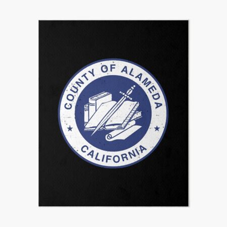"Seal of Alameda County California - flag - symbol - logo " Art Board ...