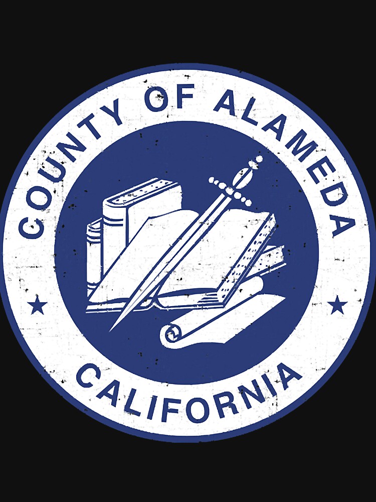 "Seal of Alameda County California - flag - symbol - logo " T-shirt by ...