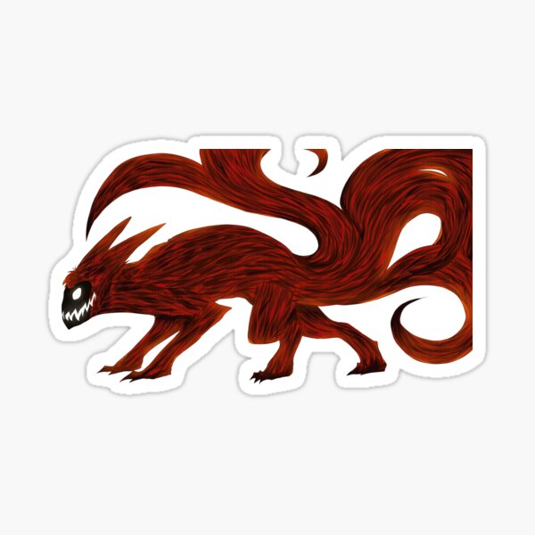 Tailed Beast Stickers | Redbubble