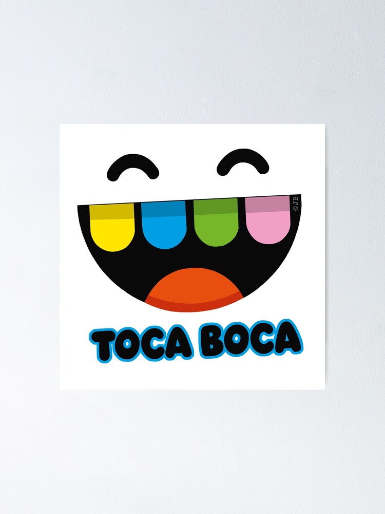 "Toca logo" Poster for Sale by FunnehGacha | Redbubble