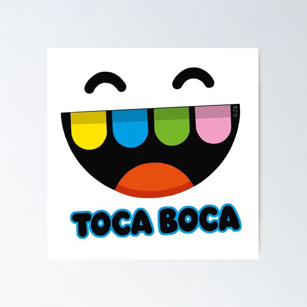 Póster for Sale con la obra «Logotipo de Toca» de FunnehGacha | Redbubble