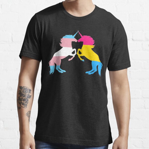 Pansexual Trans Pride Unicorns T Shirt For Sale By Shaneisadragon