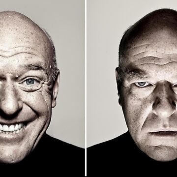 "Hank schrader Dean norris Mad and Happy" Sticker for Sale by ...