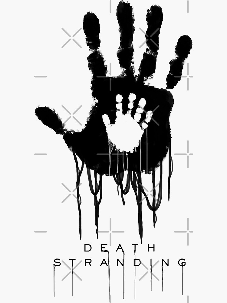 "Death Stranding Hand T-Shirt" Sticker for Sale by johnathanpura ...