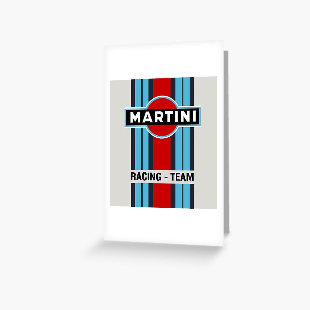 "MARTINI RACING poster" Greeting Card for Sale by benbdprod | Redbubble