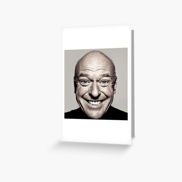 "Hank schrader Dean norris Happy face" Greeting Card for Sale by ...
