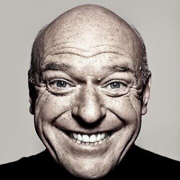 "Hank schrader Dean norris Happy face" Poster for Sale by memelordKING ...