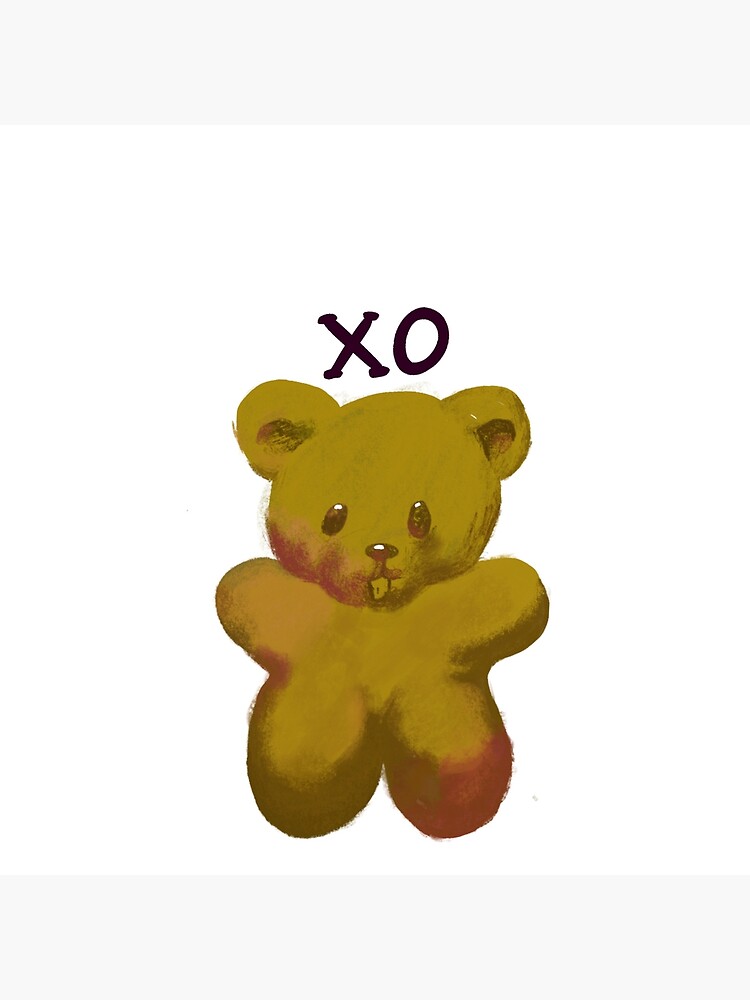 "unif XO bear" Poster by cobaltbleu | Redbubble