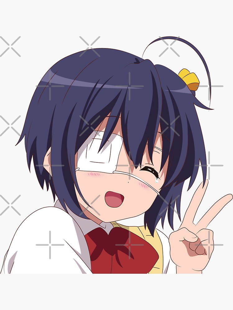 "Rikka Takanashi " Sticker by skywraith | Redbubble