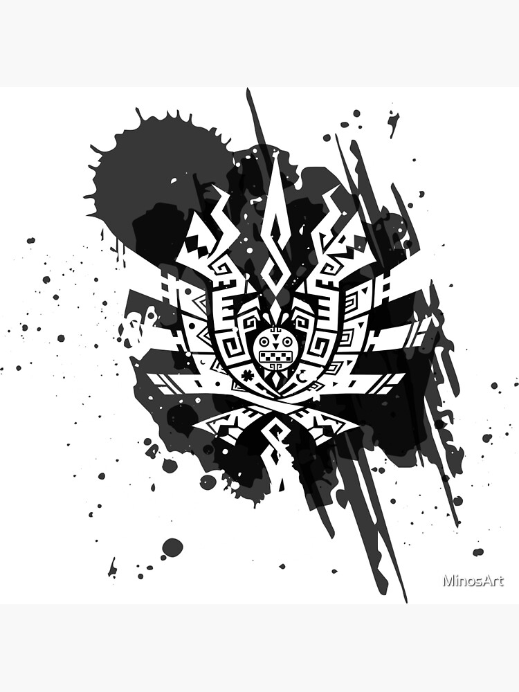 "Monster Hunter logo" Photographic Print for Sale by MinosArt | Redbubble