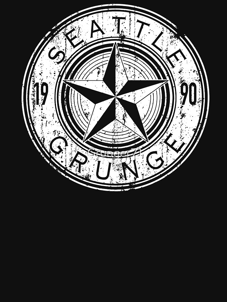 "Seattle Grunge" T-shirt for Sale by Grunger71 | Redbubble | nirvana t ...