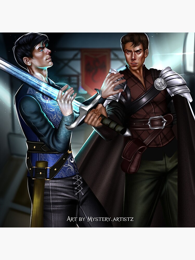 "Dorian and Chaol from TOG" Art Print by Mysteryartistz | Redbubble