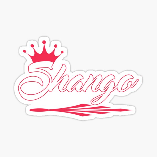 "Shango Yoruba Santeria" Sticker for Sale by Fly360design | Redbubble