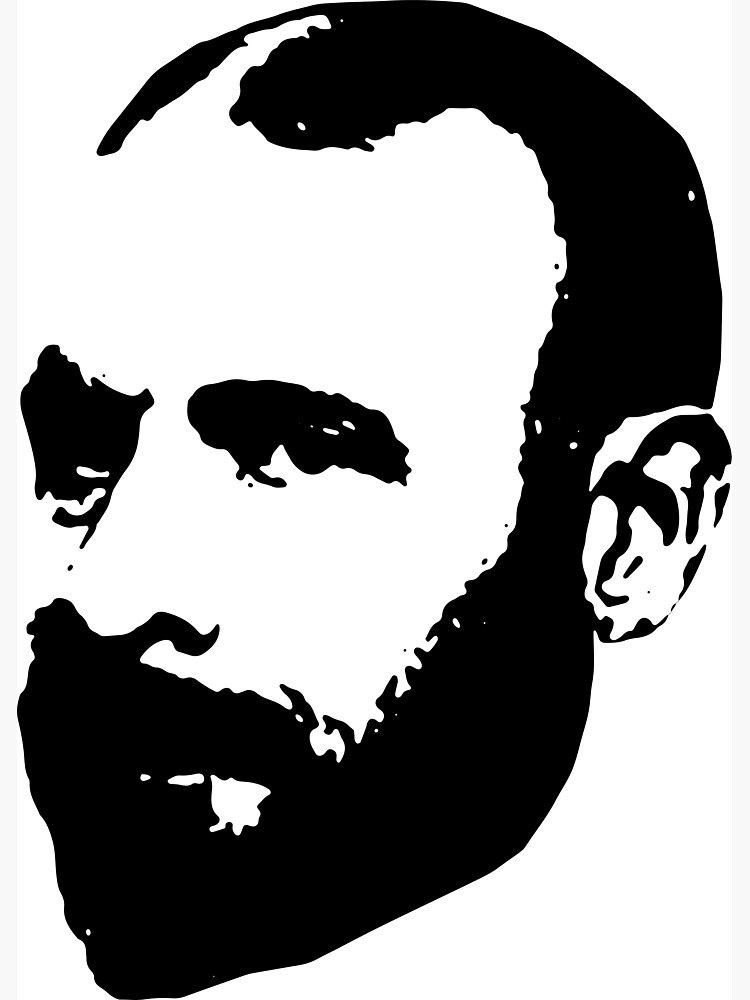 "Louis Henry Sullivan - Illustration face" Photographic Print by SLGA ...