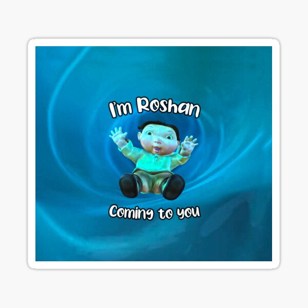"I'm ice age baby Roshan coming to you" Sticker for Sale by Risala ...