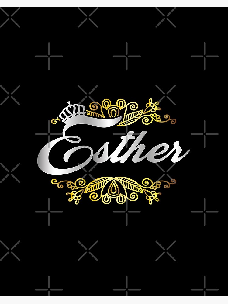 Esther Name Logo Sunday Service | Forrester Community Church