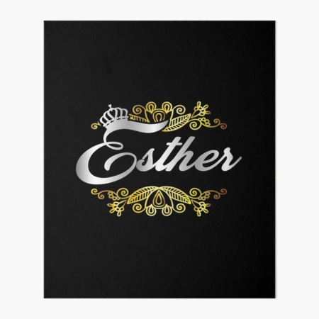 Esther Name Logo Sunday Service | Forrester Community Church