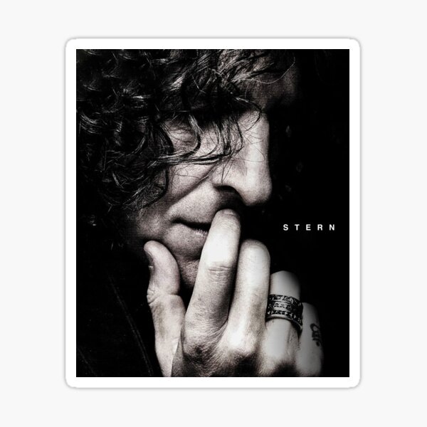 "Howard Stern Fan Art & Merch" Sticker by saltysam8989 | Redbubble