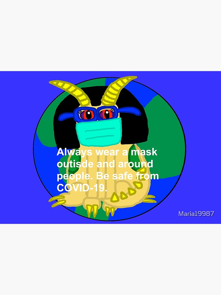 "Be Safe. Wear a mask" Poster for Sale by Maria19987 | Redbubble