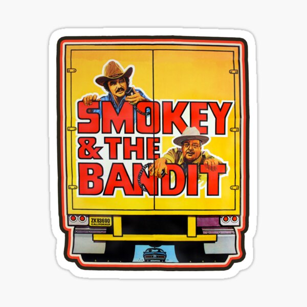 "Burt Reynolds Smokey & the Bandit" Sticker for Sale by NewWaveyDavey ...