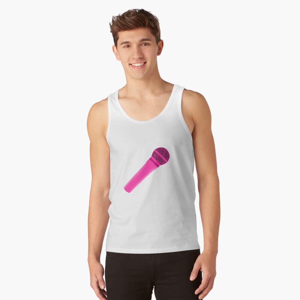 "Pink Microphone | Singing | Gifts for Music lovers | Karaoke" Sticker ...