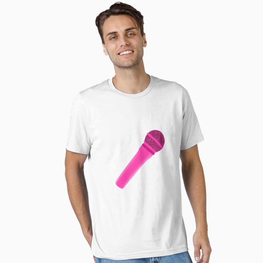 "Pink Microphone | Singing | Gifts for Music lovers | Karaoke" Sticker ...