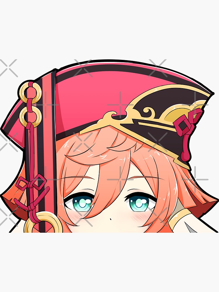 "Yanfei Genshin Aufprall Yanfei Genshin Genshin Aufprall Aufkleber ...